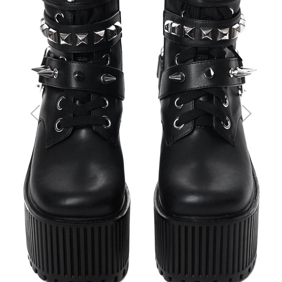 Killstar | Shoes | Iso Killstar Alice Studded Boots | Poshmark